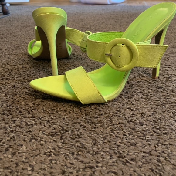 Fashion Nova | Shoes | Lime Green Heels | Poshmark